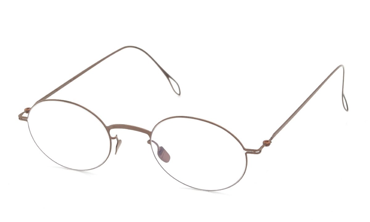 Haffmans&Neumeister ハフマンス&ノイマイスター Ultralight collection メガネ Greenwood通販 Col.029 Bronze 46size ...