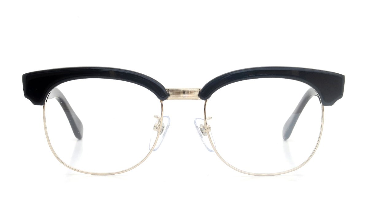 Lunetta BADA ルネッタバダ復刻 メガネ No.39通販 col.0010 BLACK/GOLD (取扱店：浦和) ポンメガネ