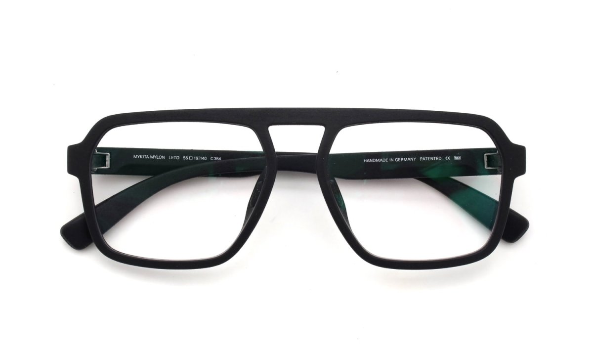 MYKITA MYLON マイキータ マイロン メガネ LETO通販 COL.354 Pitch Black (取扱店：浦和) 正規取扱